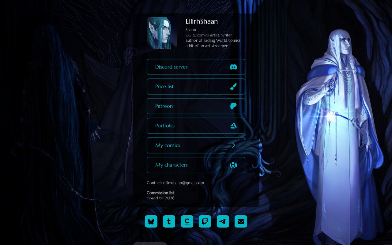 Links [ellirhshaan.carrd.co]